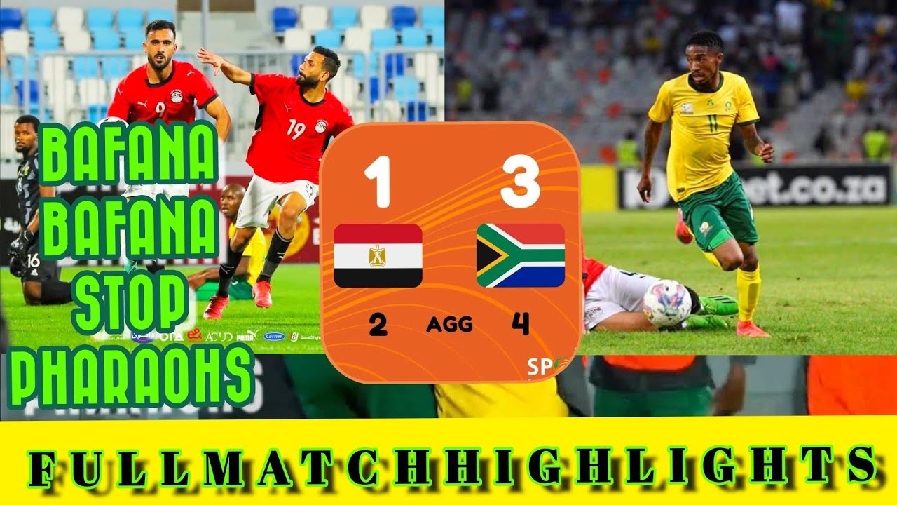 مصر ضد جنوب أفريقيا: مباراة مثيرة في التصفيات الأفريقية – 5reb أخبار